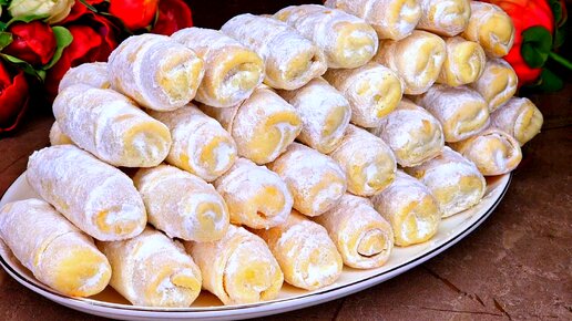 НЕЖНЫЕ, Как МОРОЖЕНОЕ. ТРУБОЧКИ С ИЗУМИТЕЛЬНОЙ НАЧИНКОЙ ЗА 10 МИНУТ ...