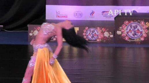 Алевтина Гарцуева -Belly Dance - ХХ Всемирная Танцевальная Олимпиада - Кубок России | API TV | Дзен
