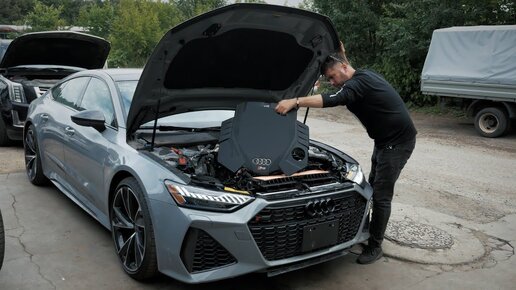 Audi RS7.Как спасти мотор за 500 рублей.Anton Avtoman. | Антон Воротников | Дзен