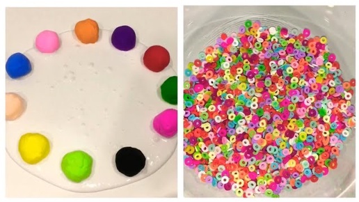 Mixing random things into Slime - Most satisfying slime video | B|S | Дзен